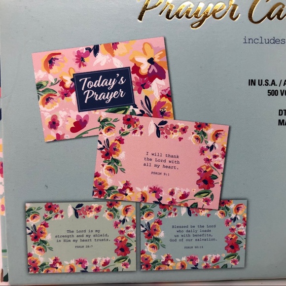 Other | Prayer Cards Inspirational Scripture Cards | Poshmark